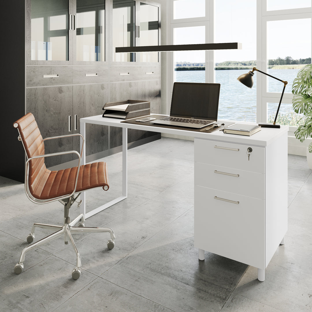 Milano Home Office Computer Desk - Bedroom, Office, Dorm Room – Crafts ...